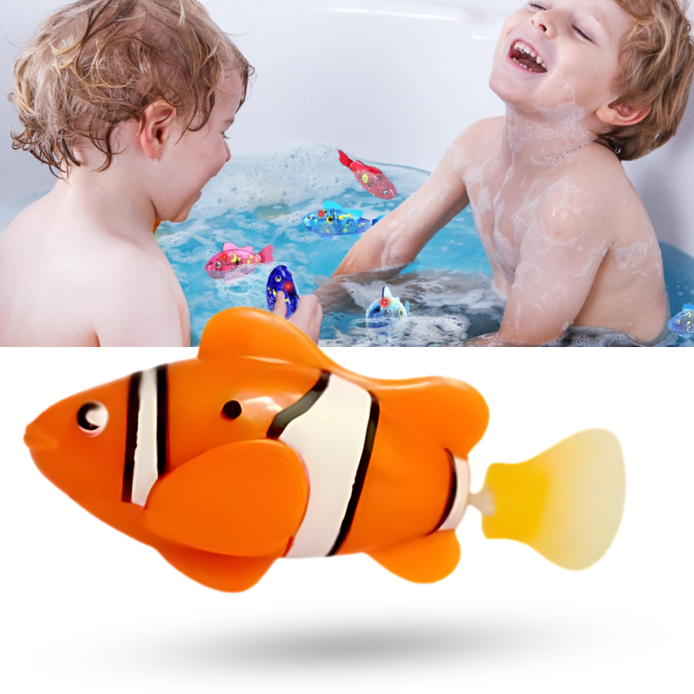 Toy Catfish | Robot Fish | LED Swimming Toy Fish